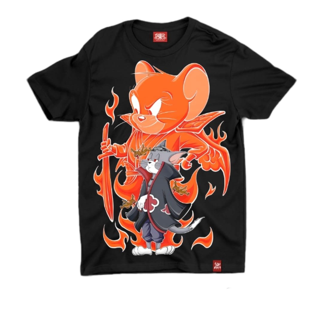 Camiseta Tom e Jerry - Akatsuki - Loja Love Pop