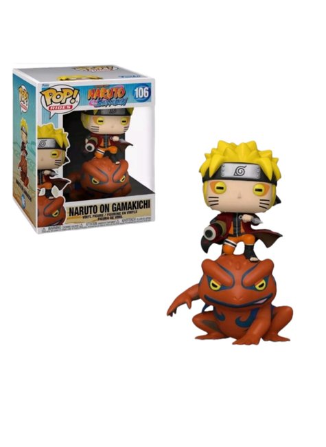 Funko Pop Naruto Sapo on Gamakichi 106