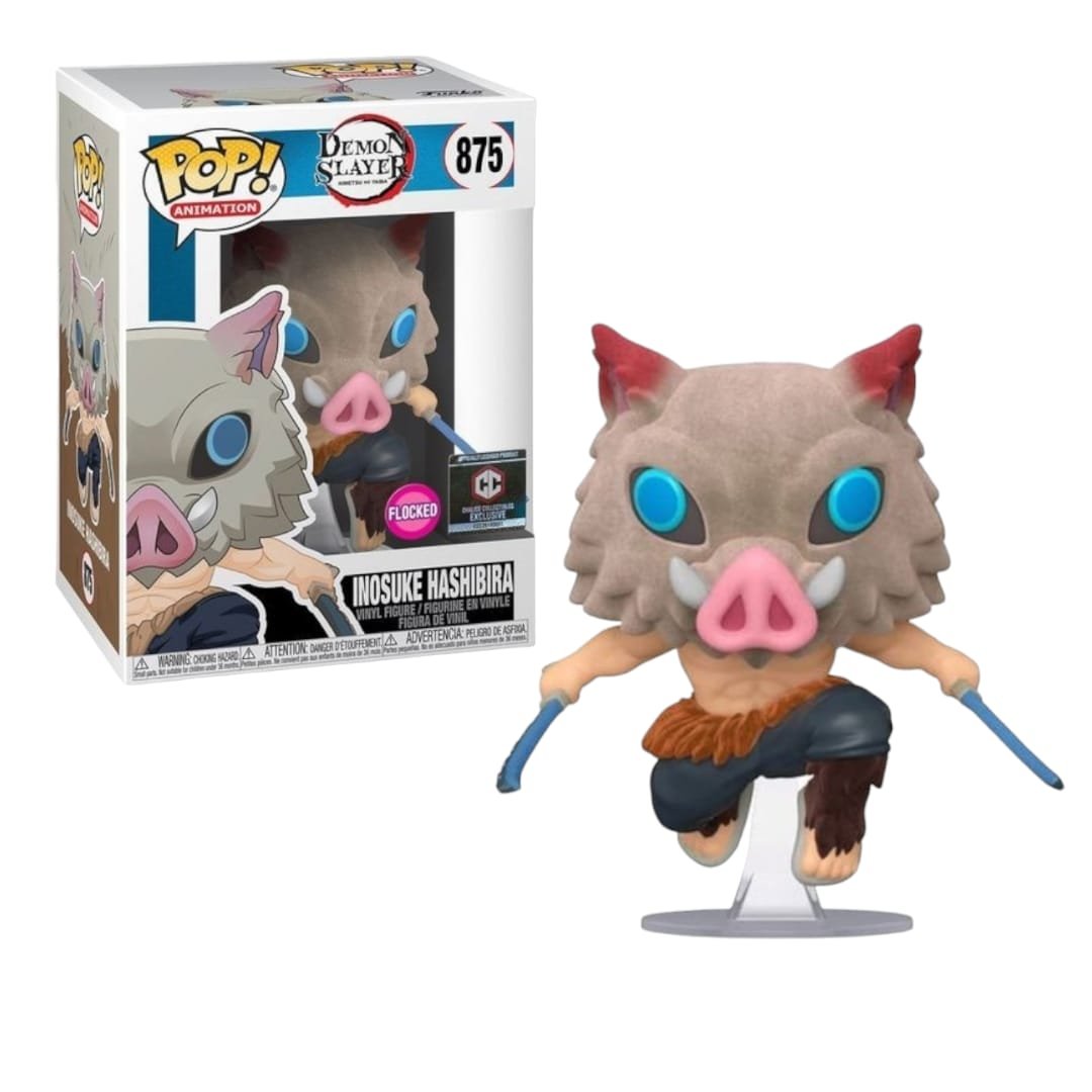 Funko Pop Demon Slayer - Inosuke Hashibira 875 Flocked
