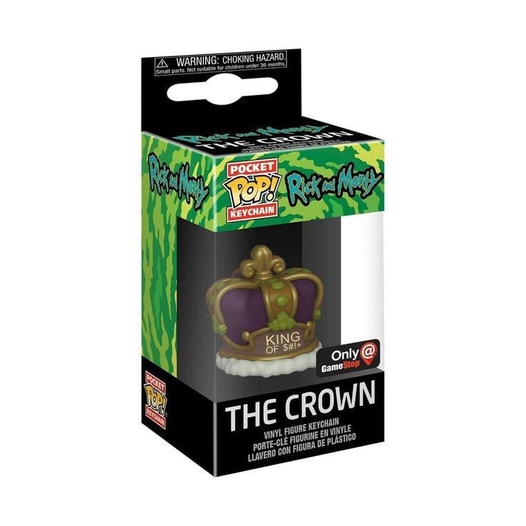 Chaveiro Funko Pop Rick And Morty - The Crown