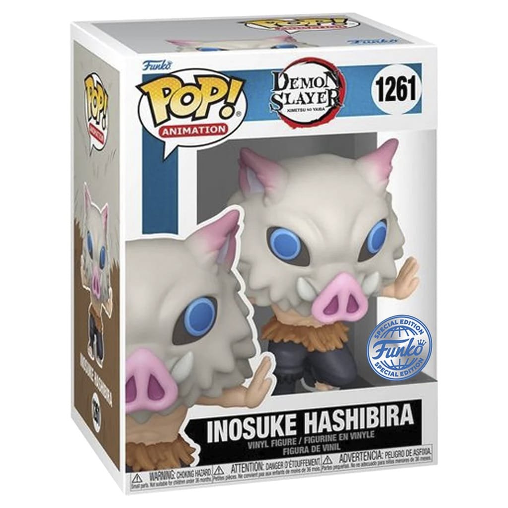 Funko Pop Demon Slayer - Inosuke Hashibira 1261 - Loja Love Pop