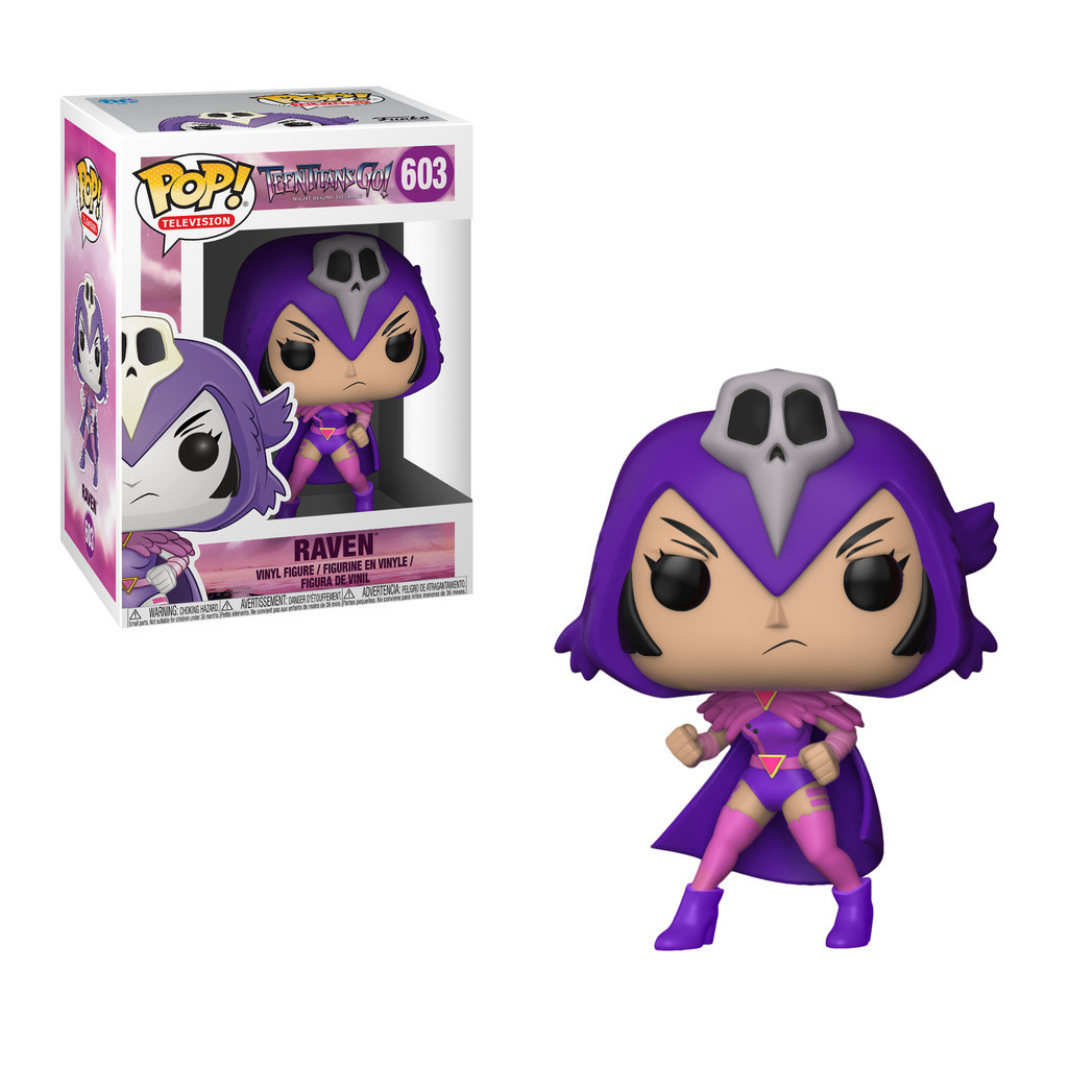 Funko Pop Teen Ttitans Go - Raven 603 - Loja Love